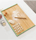 Bamboo Premium Chopping Board Two-Side Kitchen Cutting Board Dumplings ...