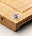 Bamboo Premium Chopping Board Two-Side Kitchen Cutting Board Dumplings ...