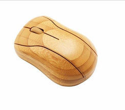 Wireless Multimedia Bamboo Mouse Healthy Eco Friendly Fashionable ...