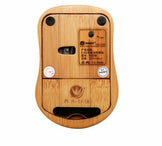 Wireless Multimedia Bamboo Mouse Healthy Eco Friendly Fashionable ...